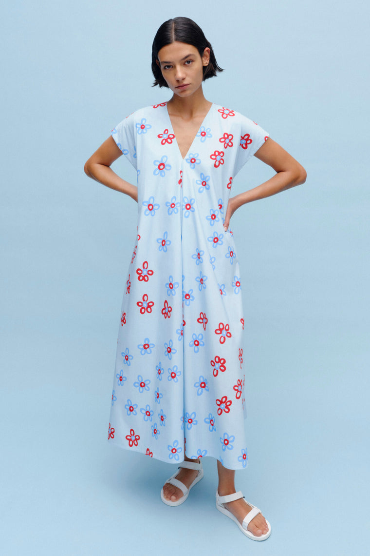 Marimekko Meret Demeter Cotton Poplin Dress – Nordic Labels